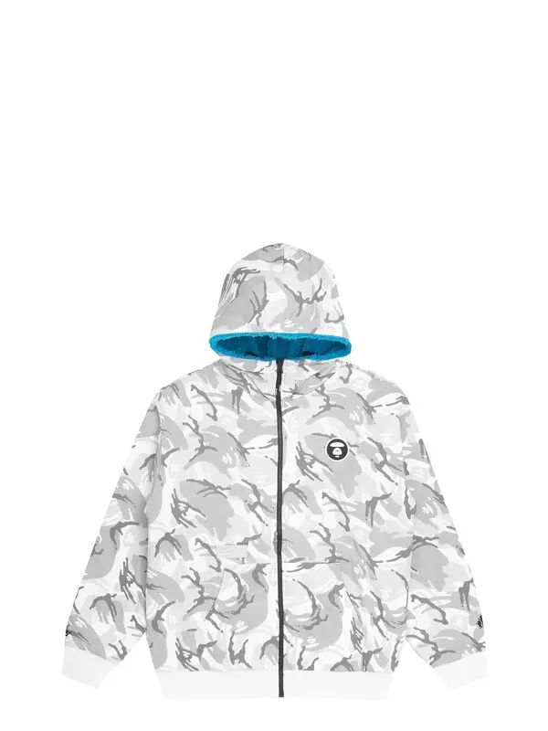 AAPE Camo Zip Hoodie /light - Blue