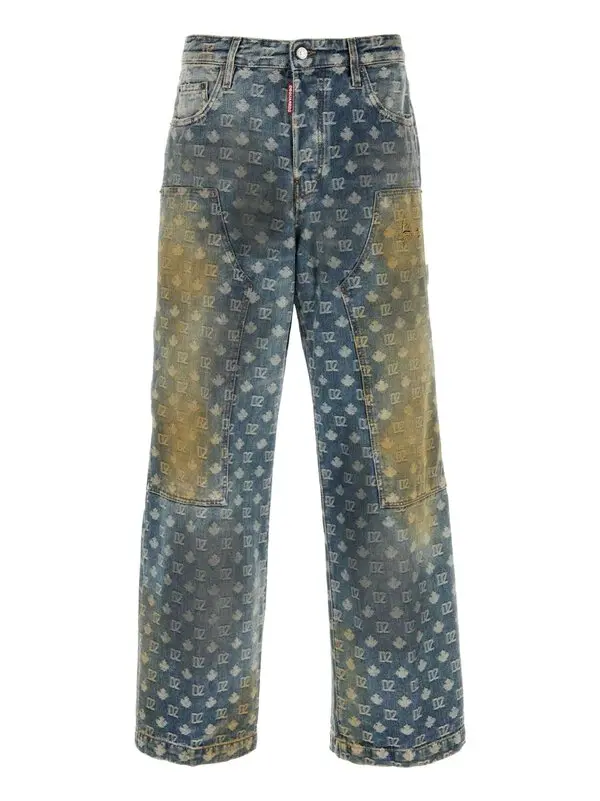 Dsquared2 Denim Jeans For - Printed