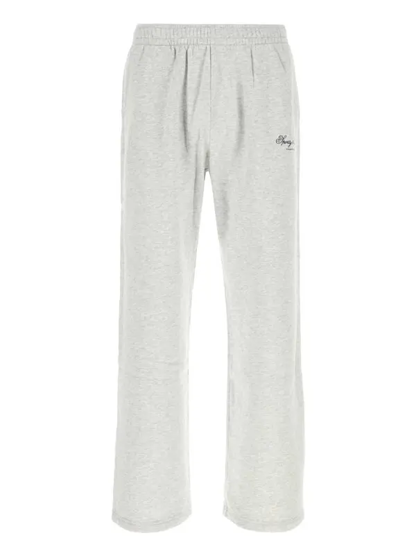 Sporty & Rich Cotton Melange Joggers - Grey