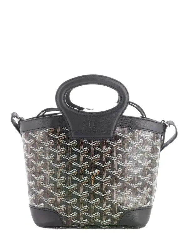 Goyard Beluga Bag Coated Canvas Mini Tote Bag - Black