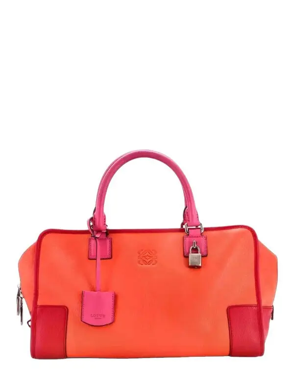 Loewe Amazona Nm Bag Leather 36 Satchel - Multicolour
