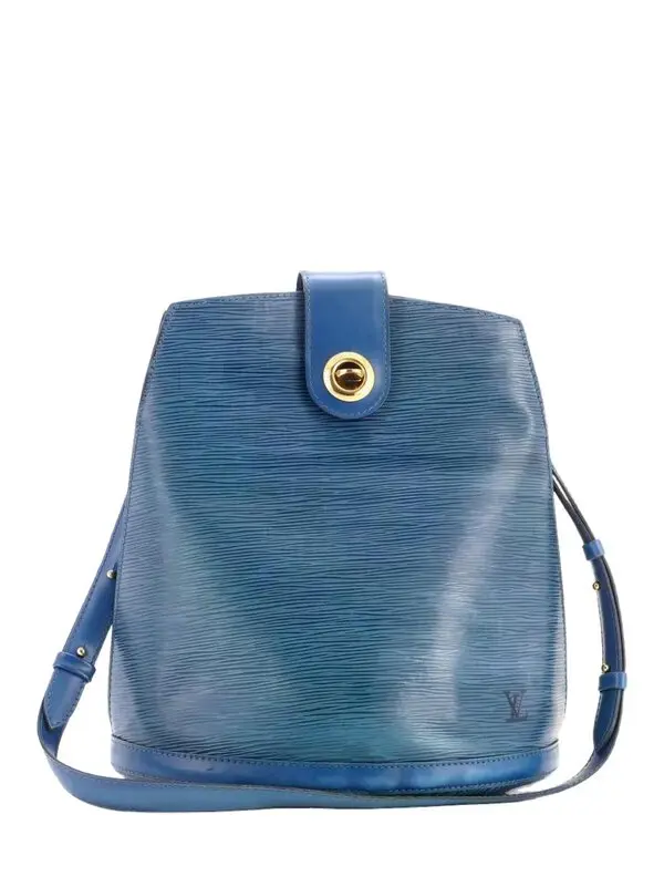 LOUIS VUITTON Cluny Epi Leather Shoulder Bag - Blue