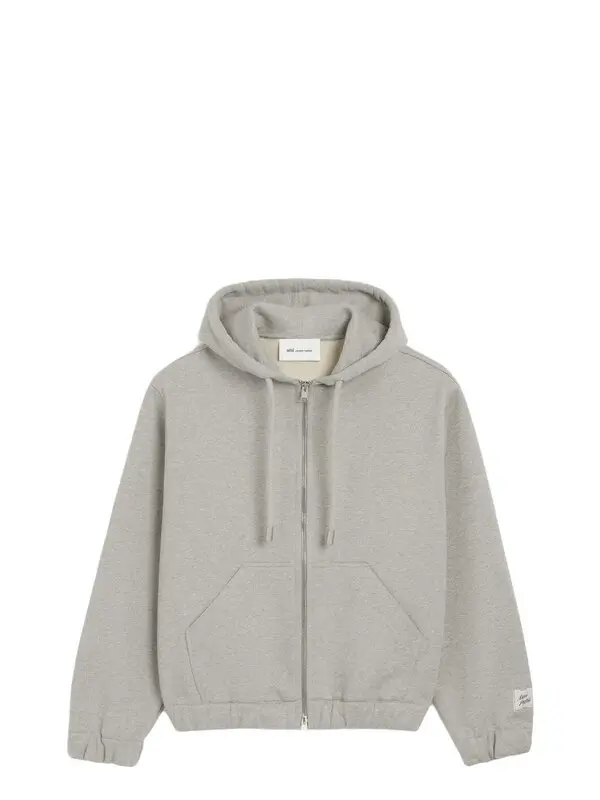 AMI Paris Heritage Hoody - Gray