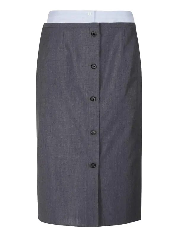 Prada Skirt - Gray
