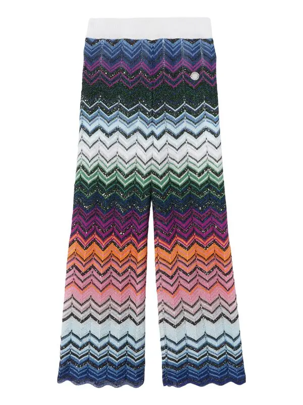 Missoni Viscose Trousers - Multicoloured