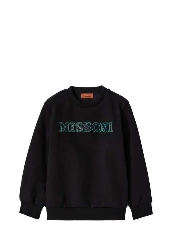 Missoni Cotton Crewneck Sweatshirt - Black