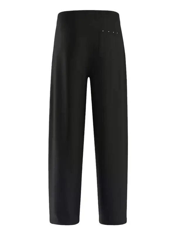 Hugo Logo-plaque Drawstring Track Pants - Black