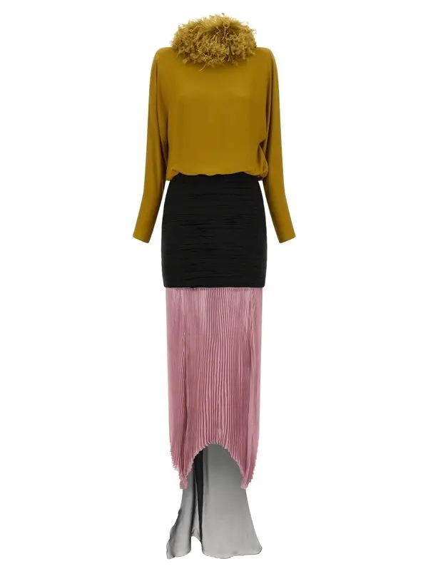 Valentino Garavani Long-sleeved Dress - Multicolor
