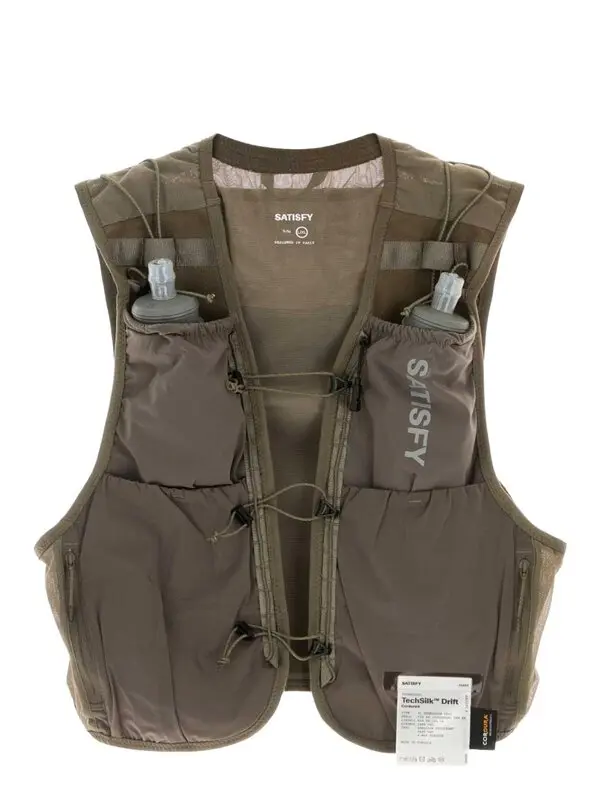 Satisfy Techsilk Drift Hydration Running Vest - Falcon