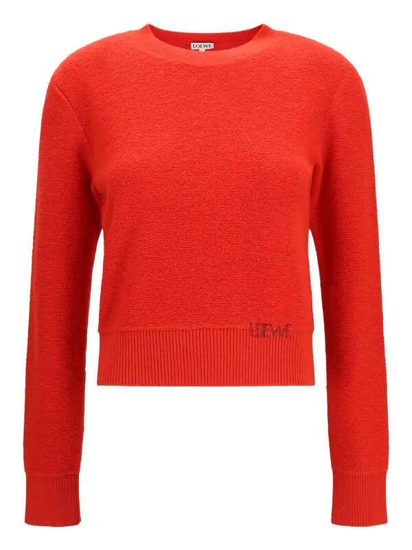 Loewe Wool Sweater - Red