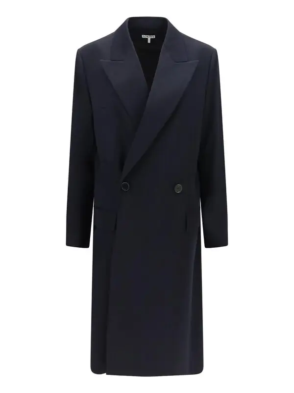 Loewe Wool Coat - Blue