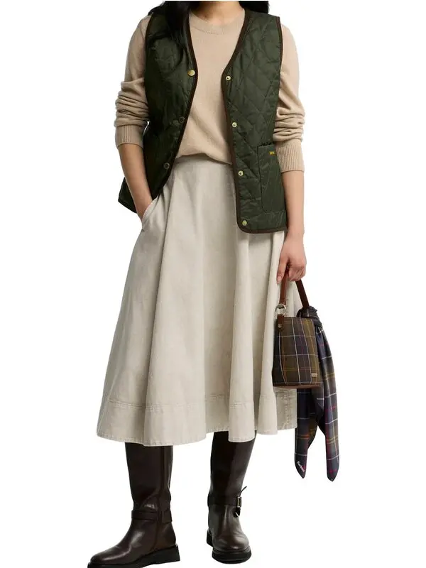 Barbour Tartan Reimagined Icons Reversible Tartan Liner - Green