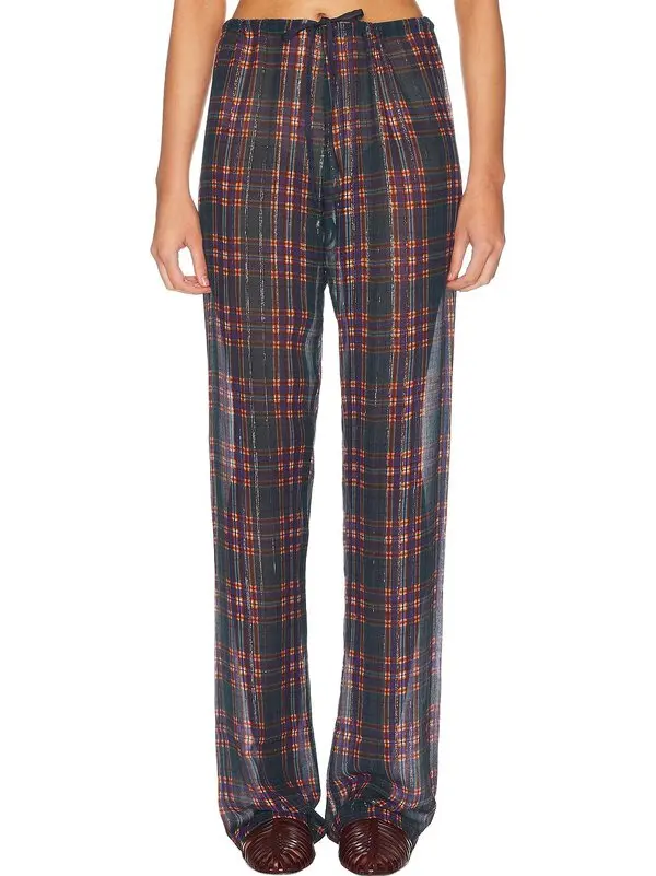 Dries Van Noten Pachas Pant - Blue
