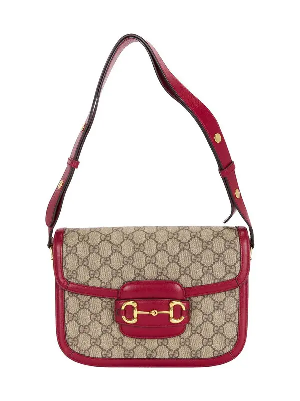 Gucci Horsebit 1955 Shoulder Bag - Beige