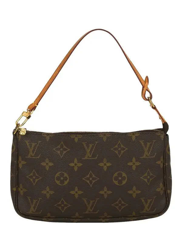 LOUIS VUITTON Monogram Pochette Accessoires Shoulder Bag - Brown
