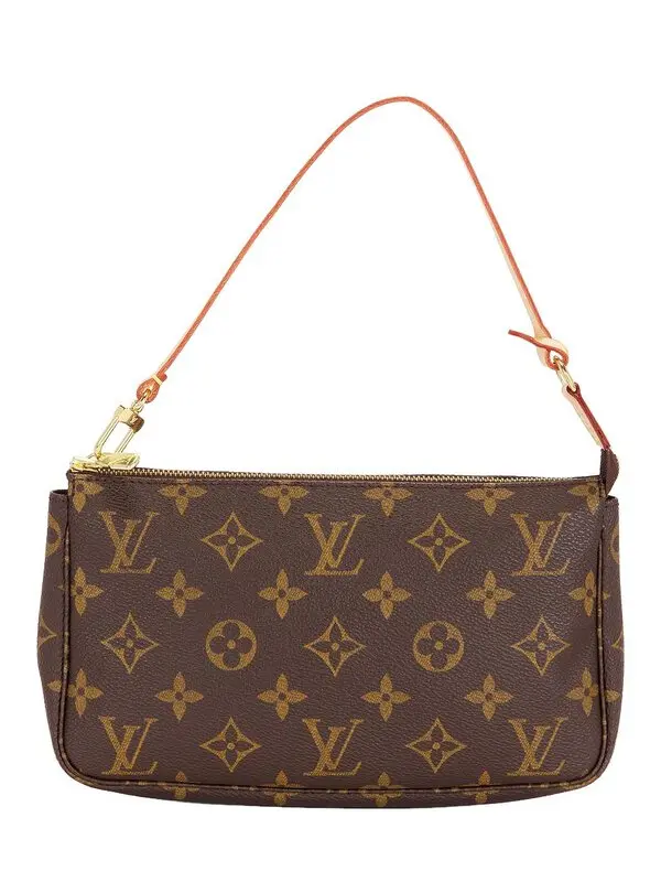 LOUIS VUITTON Monogram Pochette Accessoires Shoulder Bag - Brown