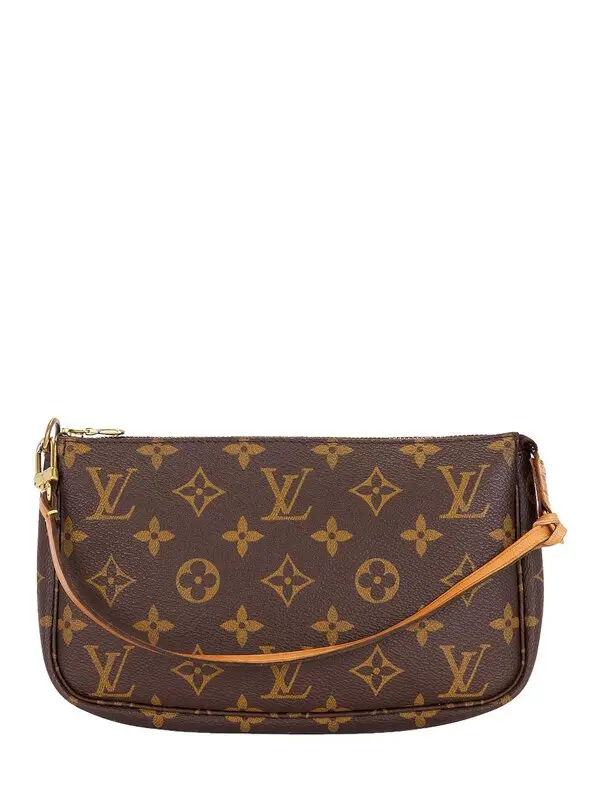 LOUIS VUITTON Monogram Pochette Accessoires Shoulder Bag - Brown