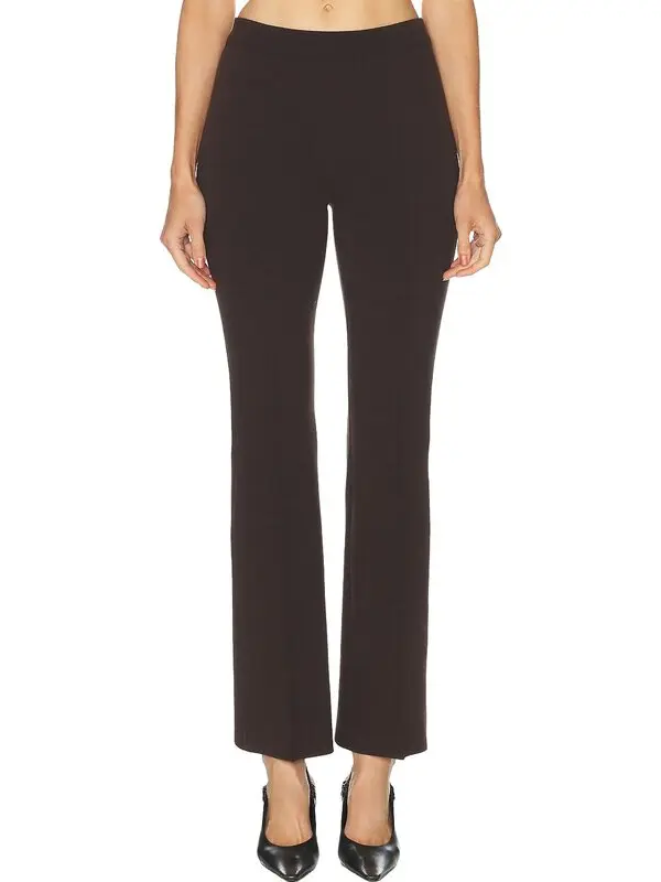 HIGH SPORT Geo Long Kick Pant - Chocolate