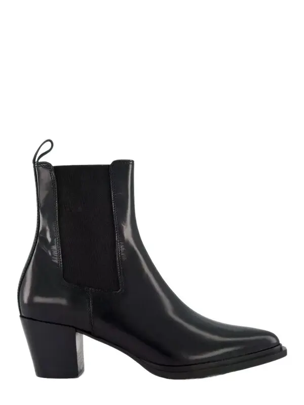 GIBALDI Bianca Di Pointed-toe Chelsea Boots - Black