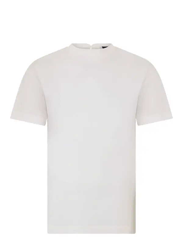 Jacquemus Jacquard Ventadou Button-front T-shirt - White