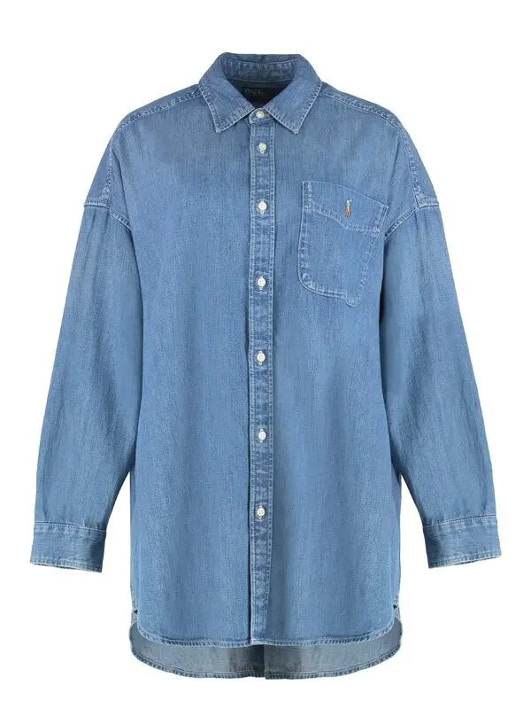 Polo Ralph Lauren Oversized Shirt - Denim