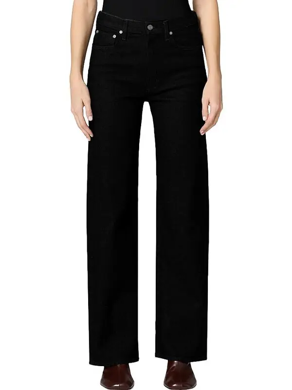 AGOLDE Harper Mid Rise Relaxed Straight Jeans - Immersion