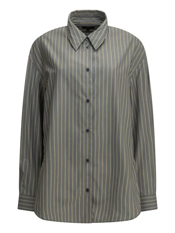Soeur Long-sleeved Shirt - Grey