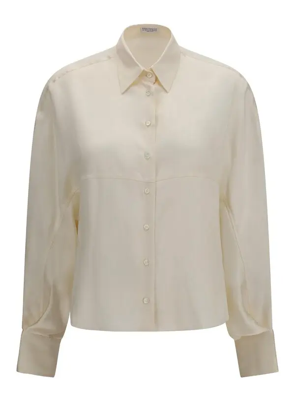 Brunello Cucinelli Silk Shirt - Multicolor