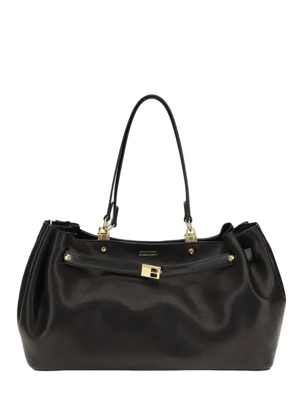 Balenciaga Medium Bel Air Tote Shoulder Bag - Black