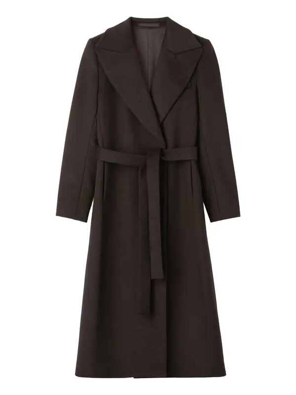 Tiger Of Sweden Rimina Wool Cashmere Coat - Coffee Bean