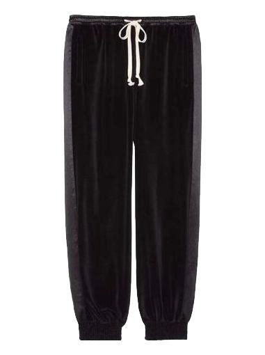 Gucci Side-stripe Sweatpants - Black