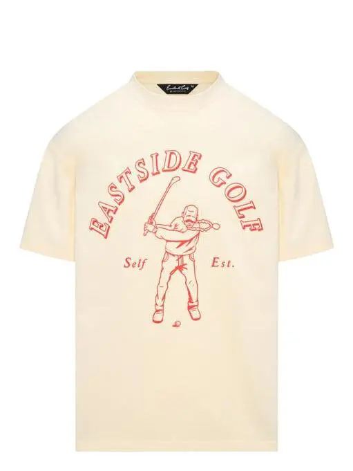 EASTSIDE GOLF Retro Graphic T-shirt - Jetstream/lava