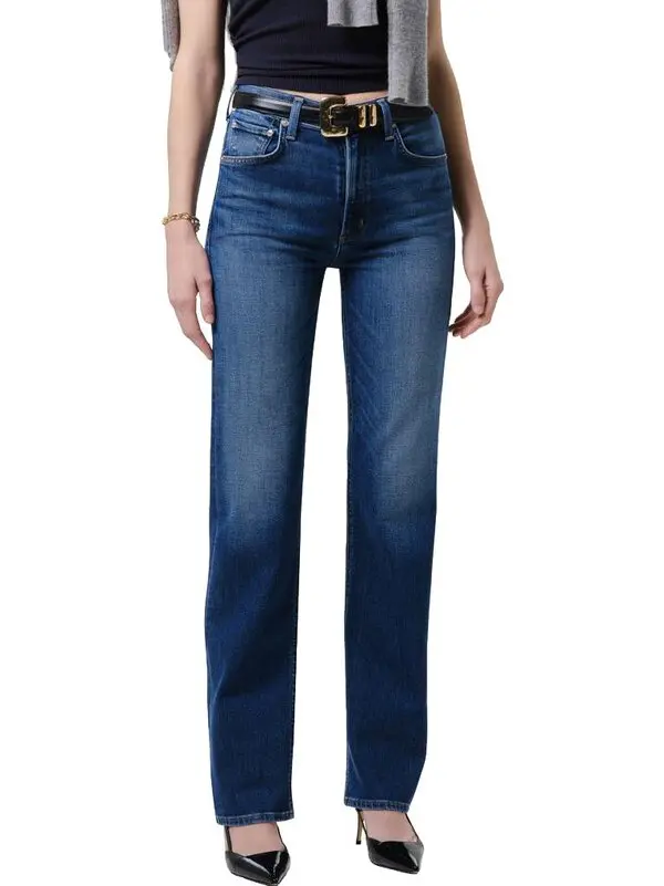 Citizens Of Humanity Palma High Waist Straight Leg Jeans - Kitten