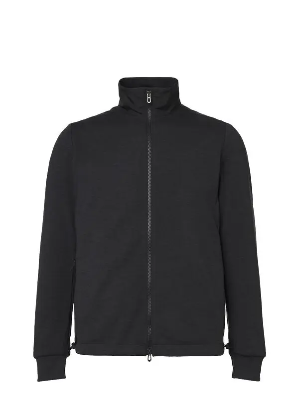 Sease Explorer Wool-blend Jersey Ski Sweatshirt - Grey