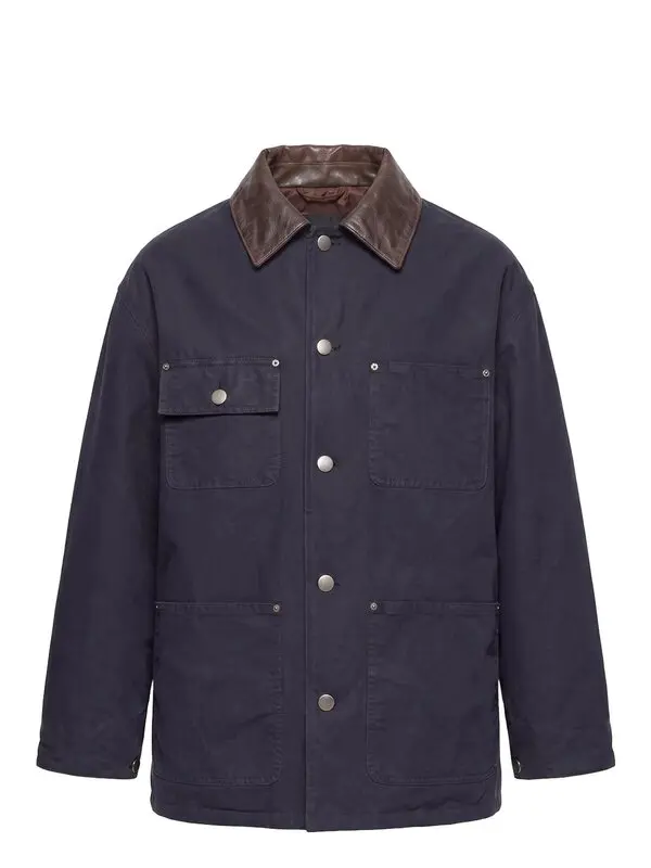 Prada Cotton And Re-nylon Down Jacket - Multicolor