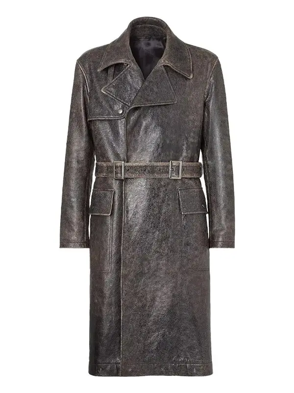 Fendi Leather Trench - Multicolor