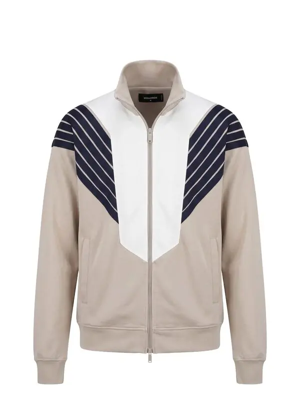 Dsquared2 Zipped Sweatshirt - Multicolor