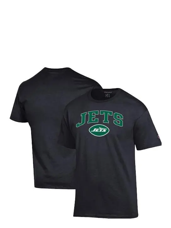 Champion New York Jets Arch Over Logo T-shirt - Black