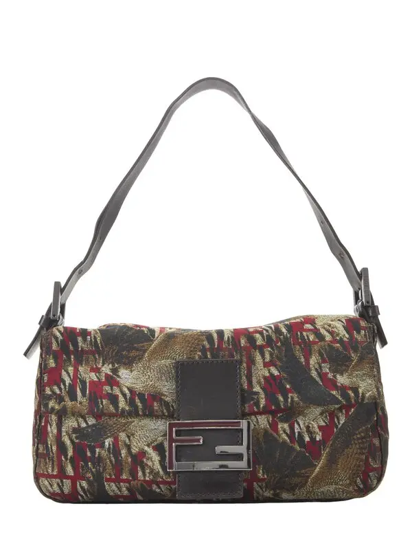 Fendi Multicolor Falcon Baguette - Multi