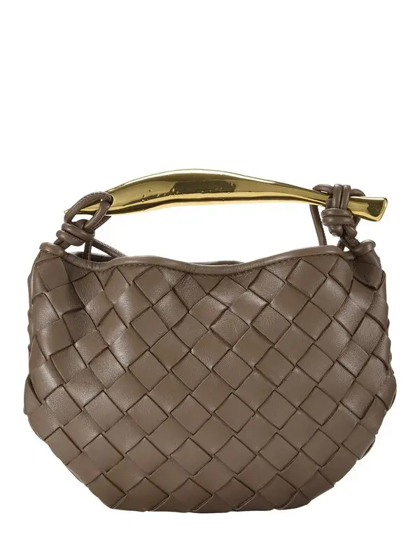 Bottega Veneta Intrecciato Sardine Bag - Brown