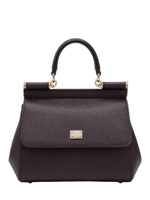 Dolce & Gabbana Medium Sicily Handbag In Must Color - Red