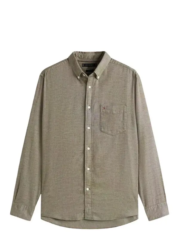 Tommy Hilfiger Button-down Chest-pocket Shirt - Green