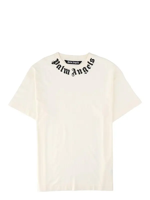 Palm Angels T-shirt Con Logo - White