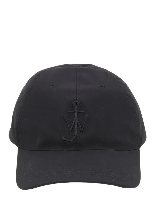 JW Anderson Cappello Da Baseball Con Logo - Black
