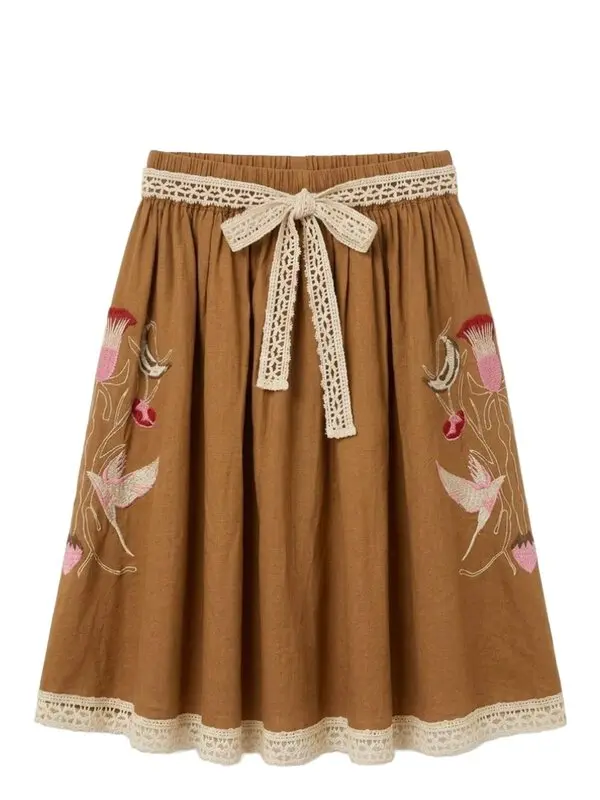 HELMSTEDT Vivienne Skirt - Brown