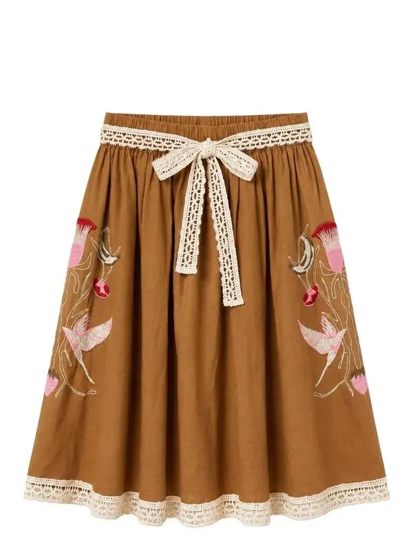 HELMSTEDT Vivienne Skirt - Brown