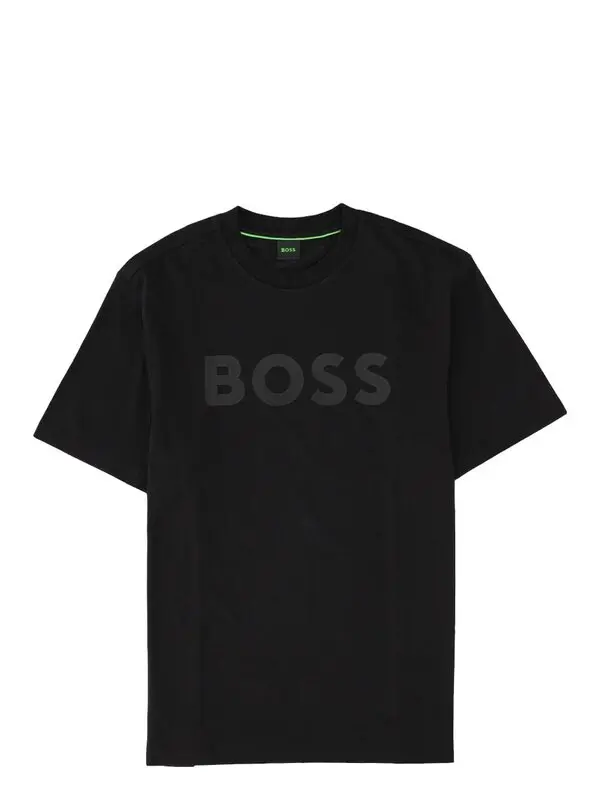 BOSS T-shirt Con Logo - Black