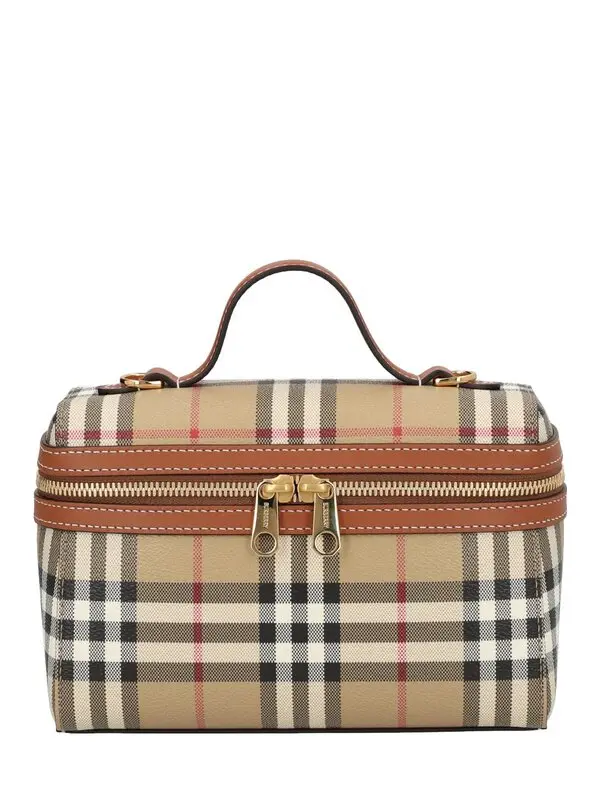Burberry Borsa Vanity Check - Cream
