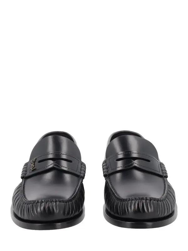 Saint Laurent Mocassino Laurent - Black
