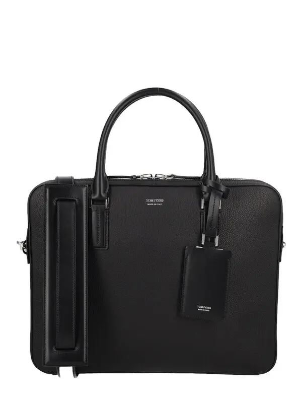 TOM FORD Borsa Da Viaggio Con Logo - Black